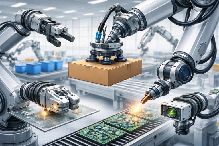Qué es el EOAT (End-of-Arm-Tooling) en robótica industrial - Zeleron